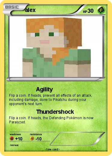 Pokémon alex 2530 2530 - Agility - My Pokemon Card