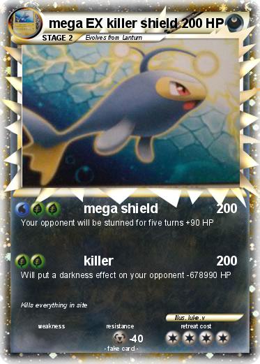 Pokémon mega EX killer shield - mega shield - My Pokemon Card
