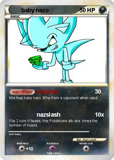 Pokémon baby nazo - nazlaser - My Pokemon Card