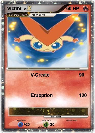 Pokémon Victini 2004 2004 - V-Create - My Pokemon Card