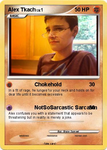 Pokémon Alex Tkach - Chokehold - My Pokemon Card