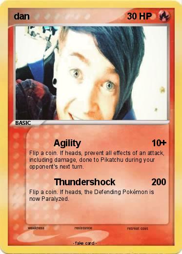 Pokémon dan 575 575 - Agility - My Pokemon Card