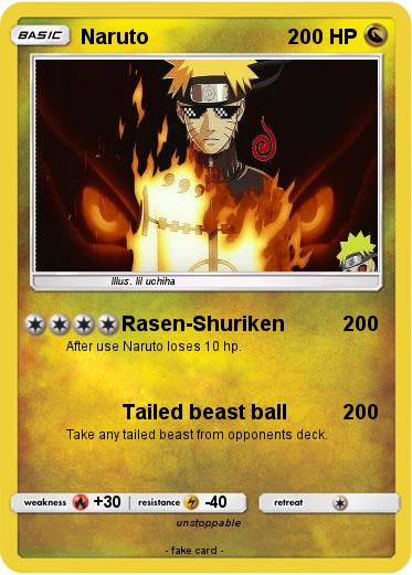 Pokémon Naruto 9185 9185 - Rasen-Shuriken - My Pokemon Card
