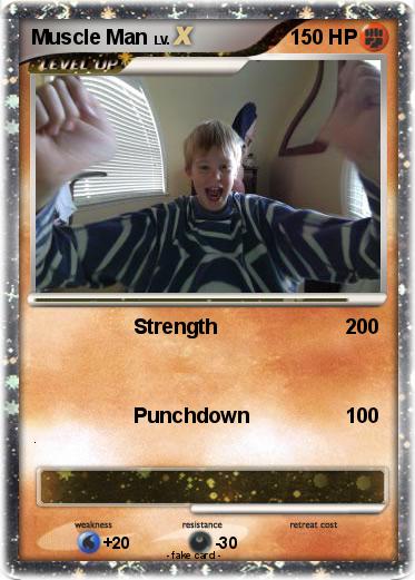 Pokémon Muscle Man 175 175 - Strength - My Pokemon Card