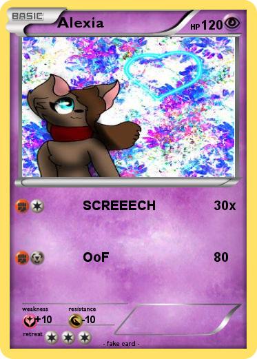 Pokémon Alexia 84 84 - SCREEECH - My Pokemon Card