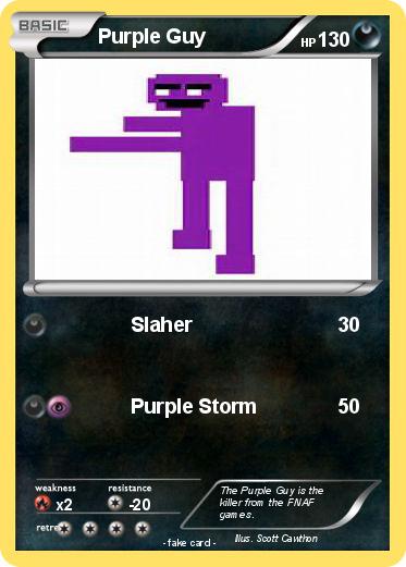 Pokémon Purple Guy 172 172 - Slaher - My Pokemon Card
