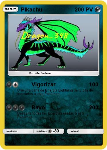 Pokémon Dragon 348 348 - Cua dragó - Mi carta pokémon