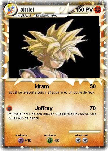 Pokémon abdel 6 6 - kiram - Ma carte Pokémon