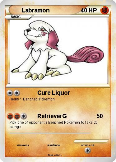 Pokémon Labramon 2 2 - Cure Liquor - My Pokemon Card