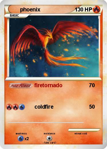 Pokémon phoenix 1012 1012 - firetornado - My Pokemon Card