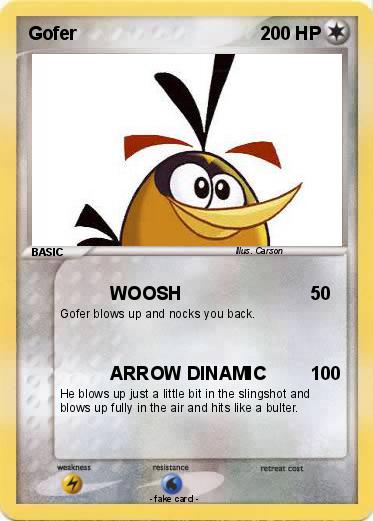 Pokémon Gofer - WOOSH - My Pokemon Card