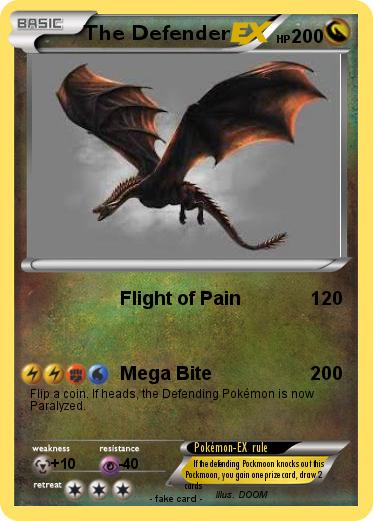 Pokémon The Defender 2 2 - Flight of Pain - My Pokemon Card