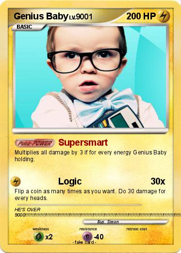 Pokémon Genius Baby - Supersmart - My Pokemon Card