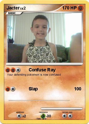 Pokémon Jacter 1 1 - Confuse Ray - My Pokemon Card