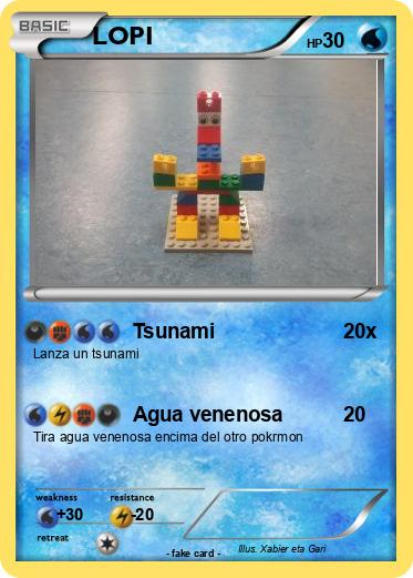 Pokémon LOPI 4 4 - Tsunami - Mi carta pokémon