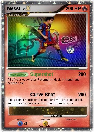 Pokémon Messi 860 860 - Supershot - My Pokemon Card