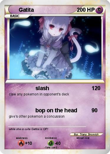 Pokémon Gatita 2 2 - slash - My Pokemon Card