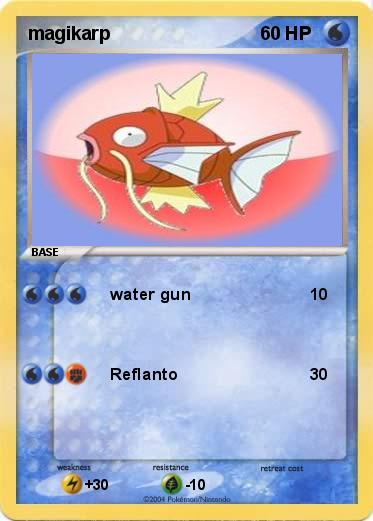 Pokémon magikarp 43 43 - water gun - My Pokemon Card
