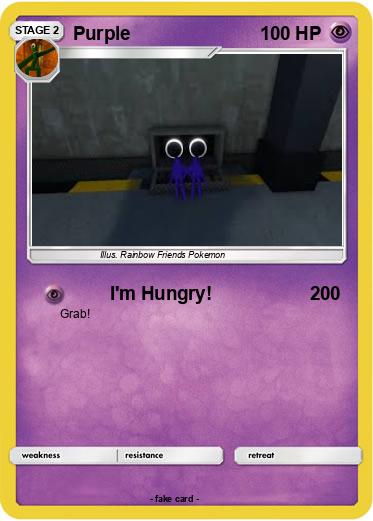 Pokémon Purple 1521 1521 - I'm Hungry! - My Pokemon Card