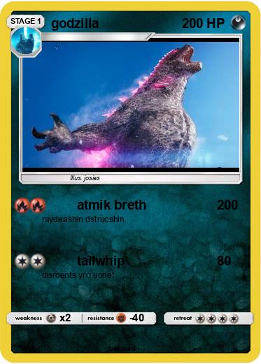 Pokémon godzilla 4261 4261 - atmik breth - My Pokemon Card