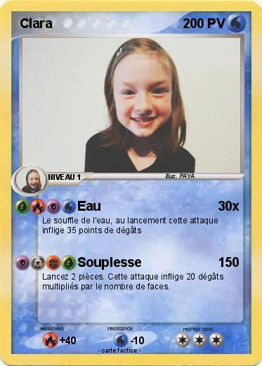 Pokémon Clara 257 257 - Eau - Ma carte Pokémon