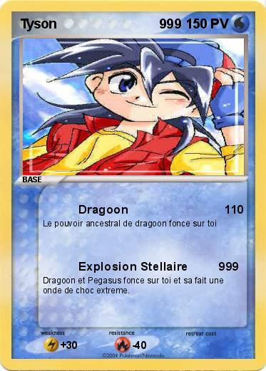 Pokémon Tyson 999 999 - Dragoon 110 - Ma carte Pokémon