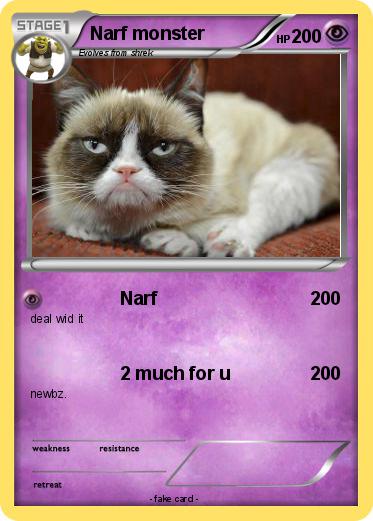 Pokémon Narf monster - Narf - My Pokemon Card