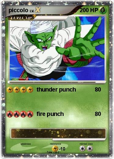 Pokémon piccolo 84 84 - thunder punch - My Pokemon Card