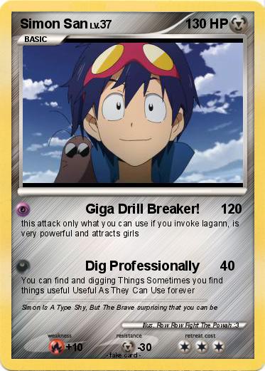 Pokémon Simon San - Giga Drill Breaker! - My Pokemon Card