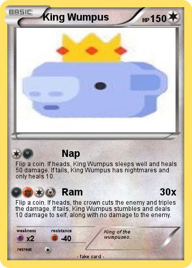 Pokémon King Wumpus - Nap - My Pokemon Card