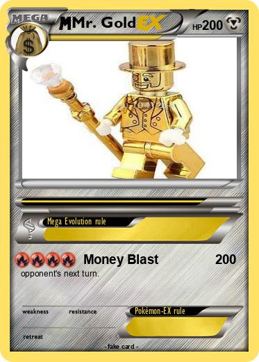 Pokémon Mr Gold 23 23 - Money Blast - My Pokemon Card
