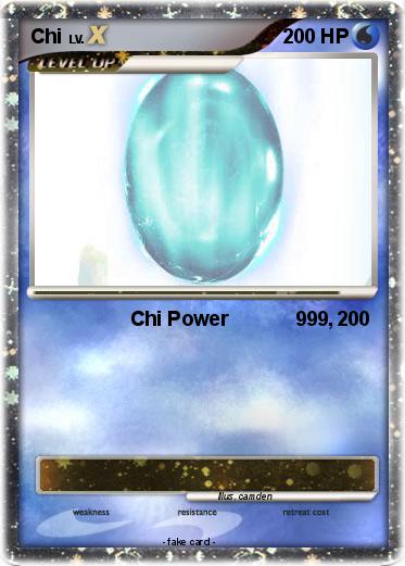 Pokémon Chi 91 91 - Chi Power 999, - My Pokemon Card