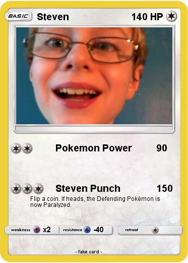 Pokémon Steven 682 682 - Pokemon Power - My Pokemon Card