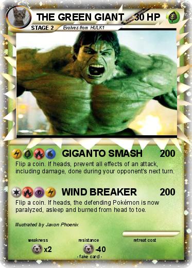 Pokémon THE GREEN GIANT - GIGANTO SMASH - My Pokemon Card