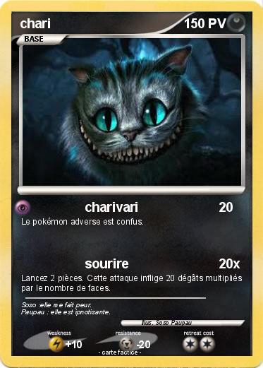 Pokémon chari 4 4 - charivari - Ma carte Pokémon