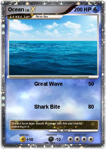 Pokémon Ocean 164 164 - Great Wave - My Pokemon Card