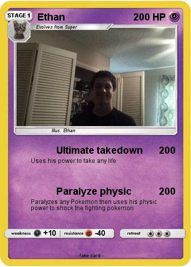 Pokémon Ethan 995 995 - Ultimate takedown - My Pokemon Card
