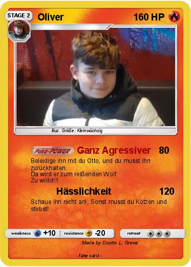 Pokémon Oliver 507 507 - Ganz Agressiver - My Pokemon Card