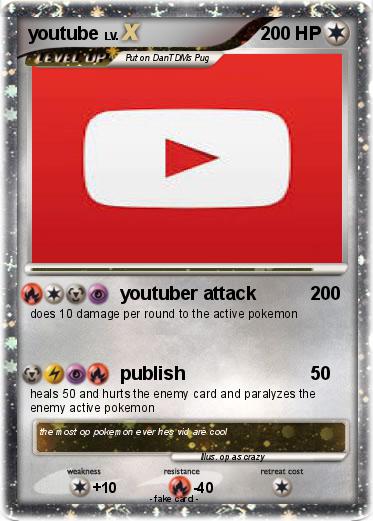 Pokémon youtube 502 502 - youtuber attack - My Pokemon Card