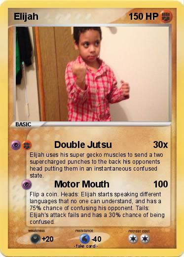 Pokémon Elijah 135 135 - Double Jutsu - My Pokemon Card
