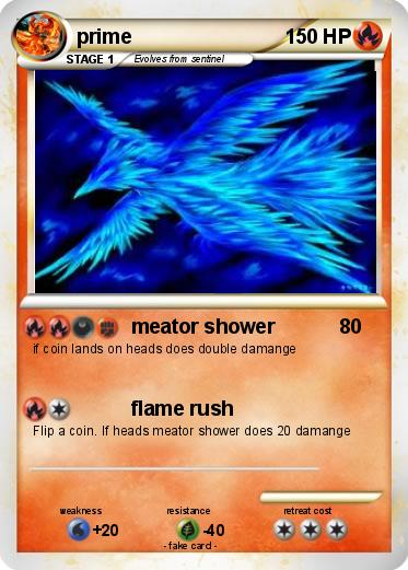 Pokémon prime 101 101 - meator shower - My Pokemon Card