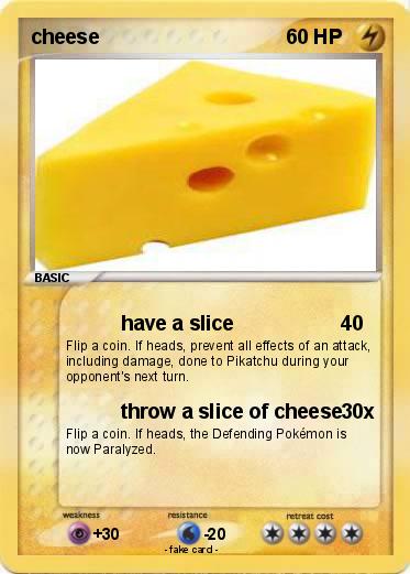 Pokémon cheese 417 417 - have a slice - My Pokemon Card