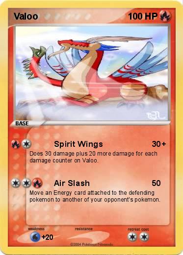 Pokémon Valoo 1 1 - Spirit Wings - My Pokemon Card