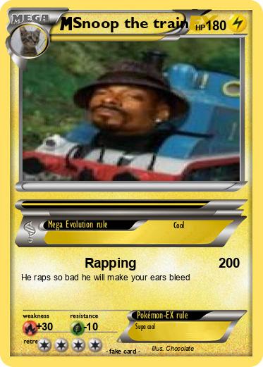 Pokémon Snoop the train - Rapping - My Pokemon Card