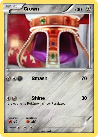 Pokémon Crown 23 23 - Smash - My Pokemon Card