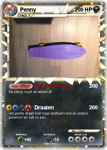 Pokémon Penny 105 105 - Rollende wielen - My Pokemon Card