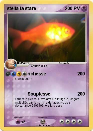 Pokémon stella la stare - richesse - Ma carte Pokémon
