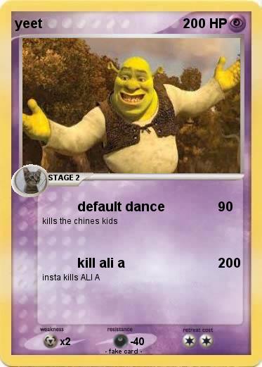 Pokémon yeet 117 117 - default dance - My Pokemon Card