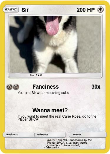 Pokémon Sir 966 966 - Fanciness - My Pokemon Card