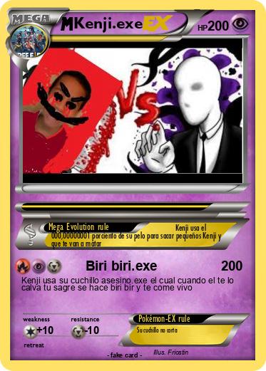 Pokémon Kenji exe - Biri biri.exe - My Pokemon Card